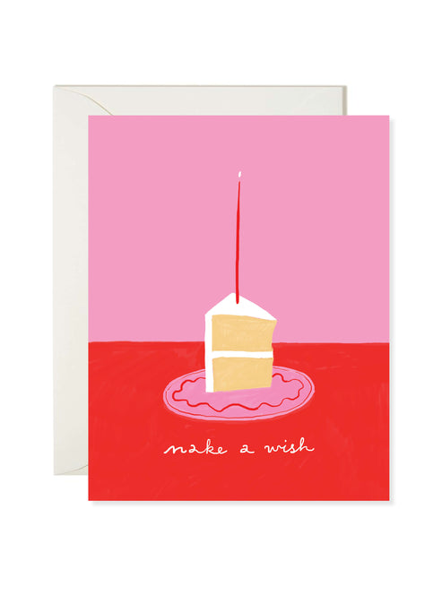 Make a Wish Cake Slice Illustration – Perfect for Celebrations – Karen ...